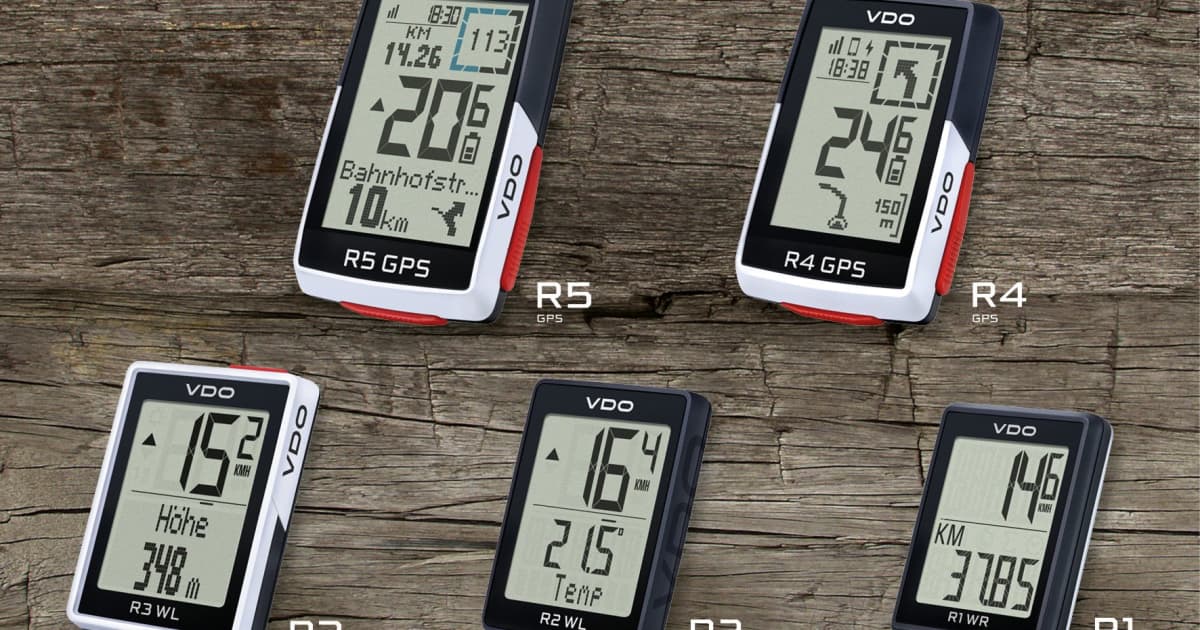 Neue Fahrradcomputer von VDO mit und ohne GPS | BIKE
