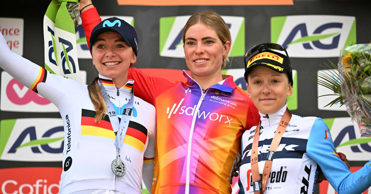 Liane Lippert fährt bei Fleche Wallonne der Frauen aufs Podium | TOUR