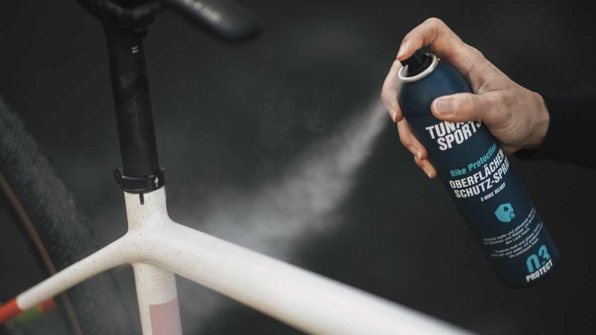 Perfekter Rahmenschutz: Tunap bringt Oberflächenschutz-Spray | BIKE