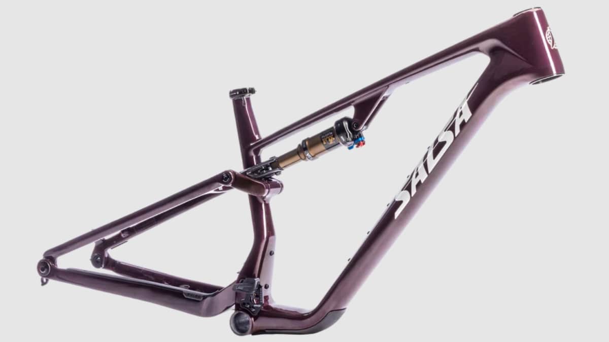Salsa Spearfish C DLX Frameset 2026 with Split Pivot suspension | BIKE
