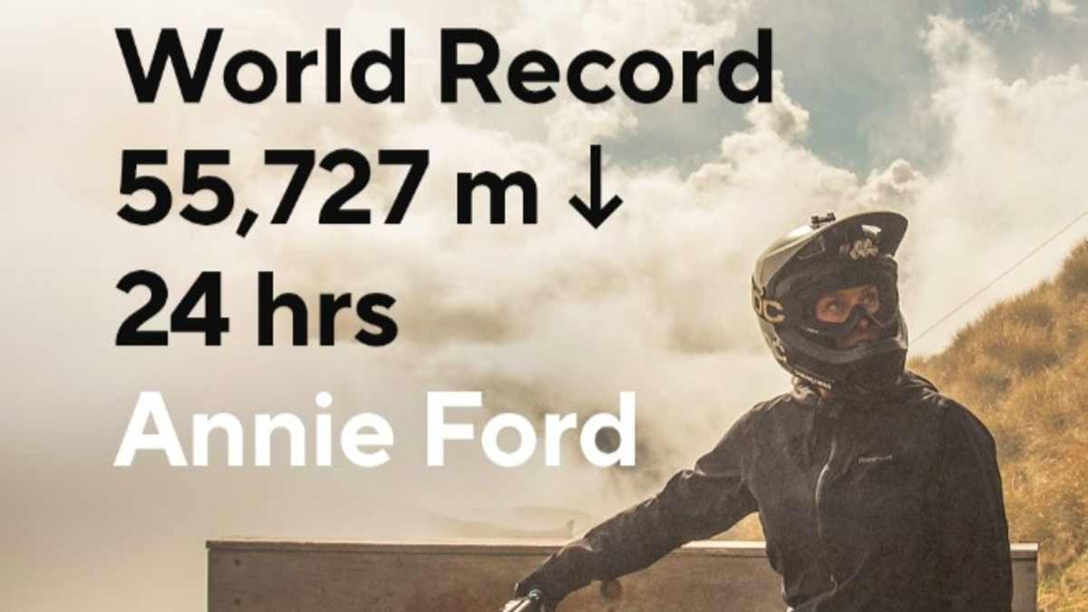 New downhill world record: 55,747 vertical metres in 24 hours | BIKE