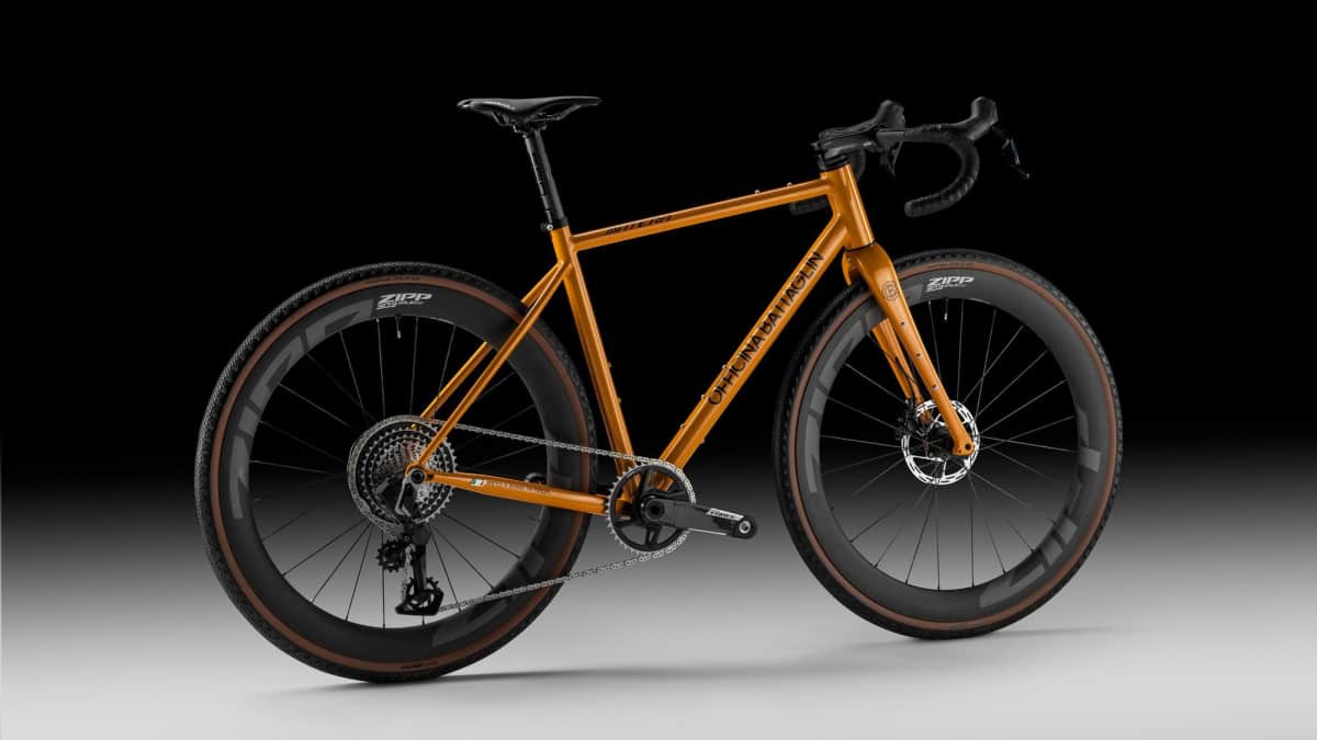 Italienisches Gravelbike: Officina Battaglin Matera mit Chrom-Lack | TOUR