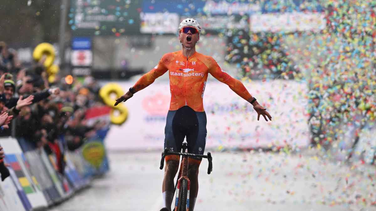 Cross-WM 2026: Van der Poel nach achtem Titel jetzt Rekordsieger | TOUR