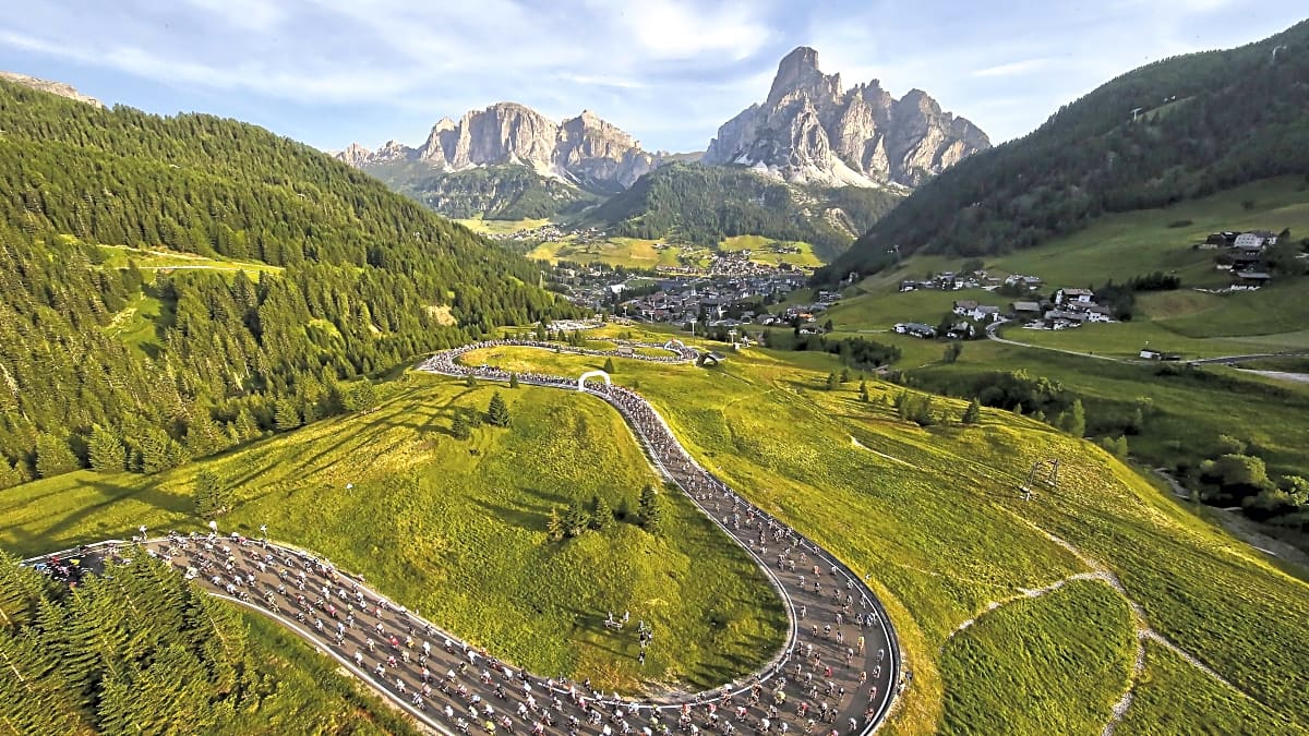 Sellarunde oder: Die Sella Ronda - Sella Ronda: Grober Klotz und feine ...