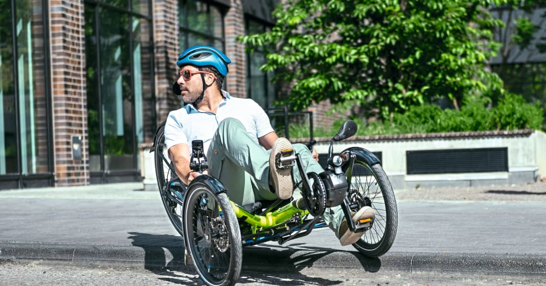 Liegerad HPV Scorpion fs 26: Sportliches Trike von HP Velotechnik im ...