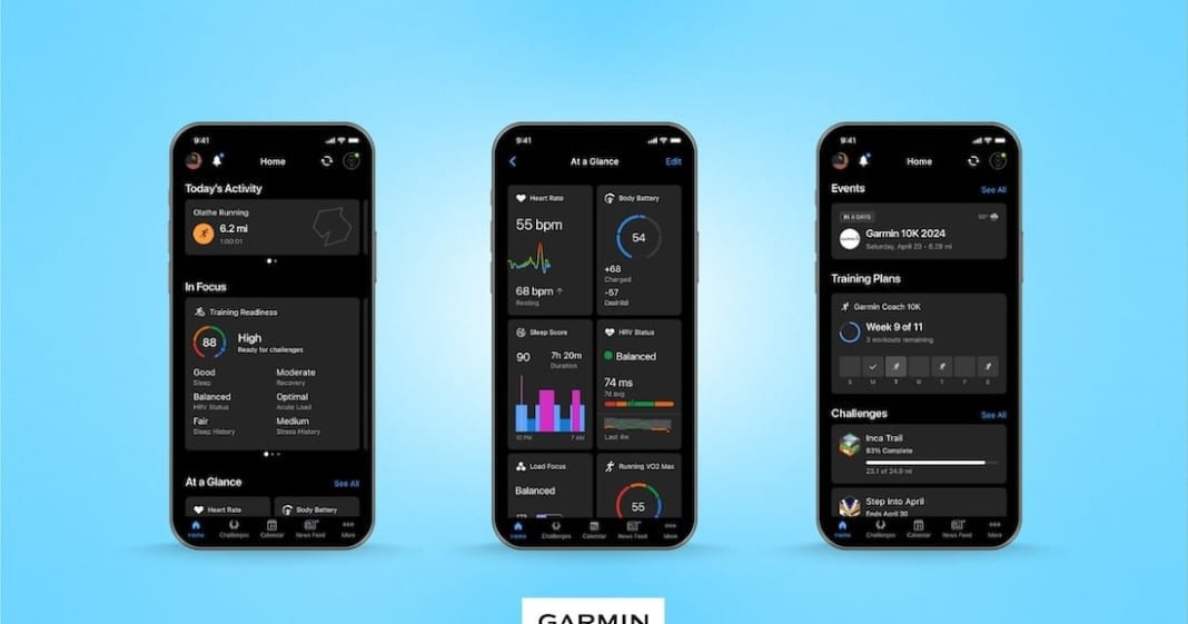 Garmin Connect-App: Neuer Look für die App - und jetzt in einer Beta ...