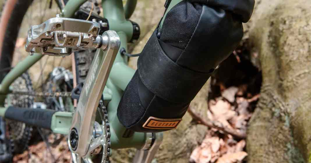 Fahrradtasche Restrap Downtube Bag: Unauffällige Unterrohrtasche für ...