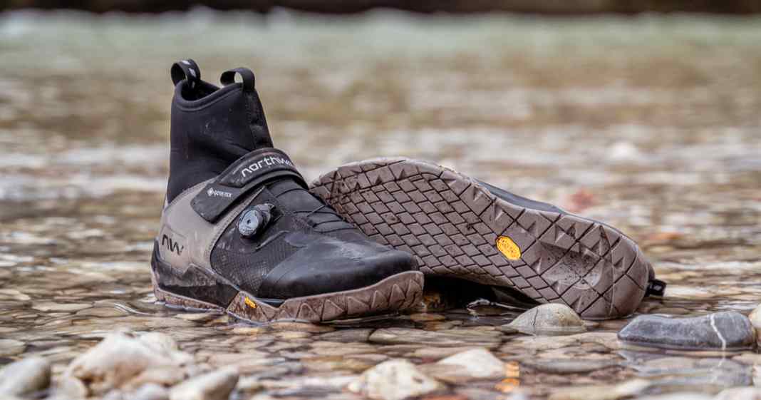 Northwave Multicross Plus GTX im Test: MTB-Winterschuhe - der Flatpedal ...