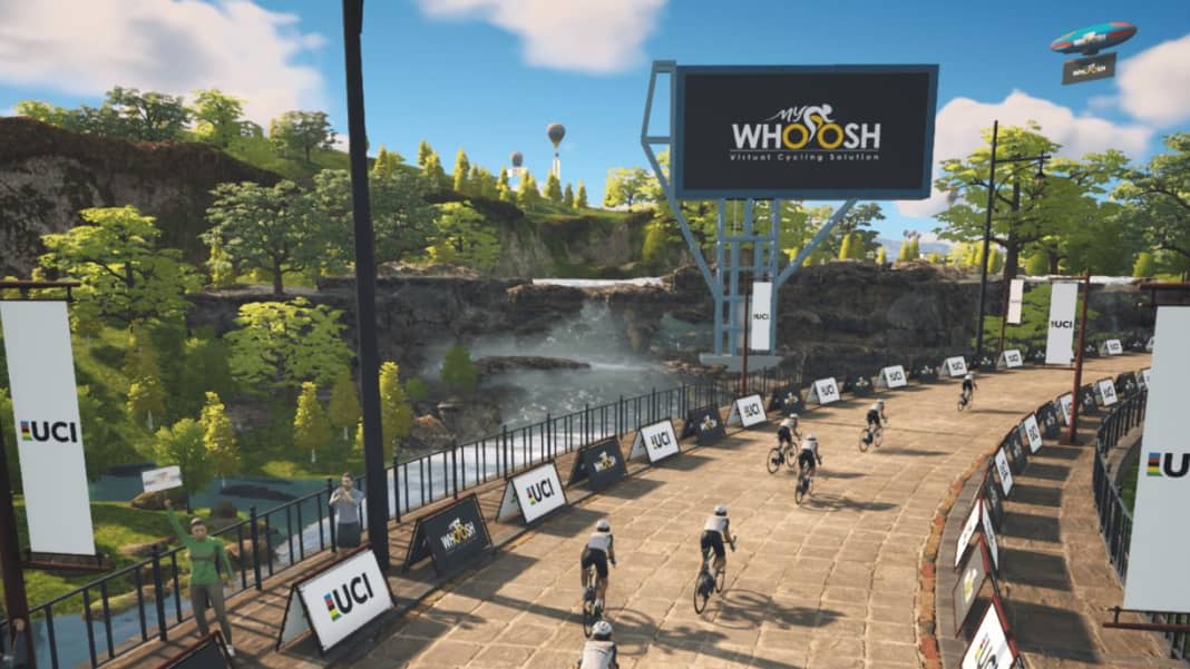 MyWoosh-WM statt Zwift-WM: Neue Plattform für Indoor Cycling ...