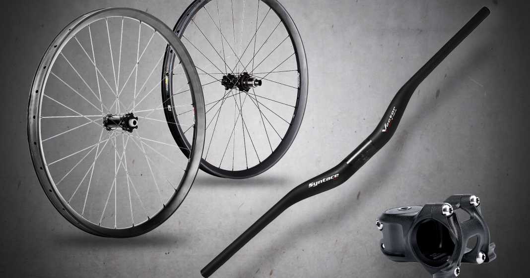 Syntace Vector Carbon Volt OD 35 & Megaforce 3.5: Lenker-Vorbau-Kombi ...