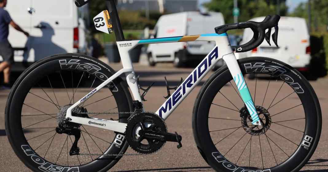 Tour de France 2024 Rennräder: Merida Reacto Team von Phil Bauhaus | TOUR