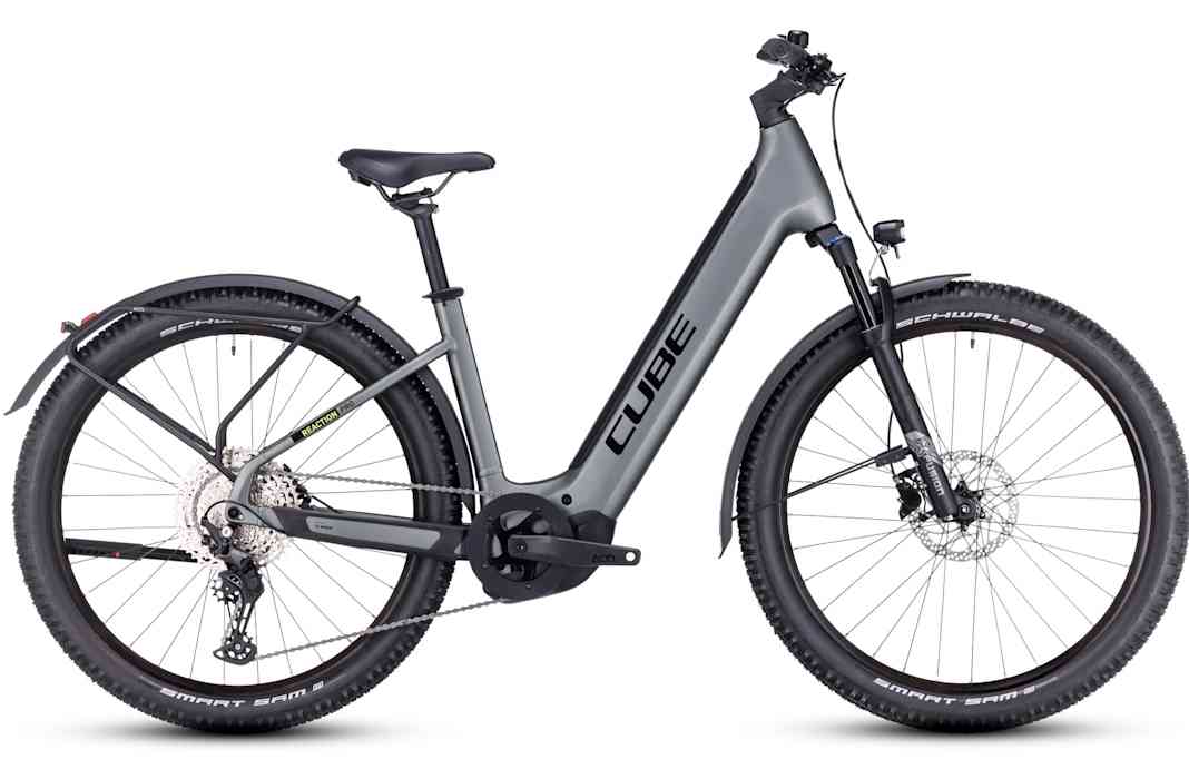 Cube Reaction Hybrid Pro 625 Allroad flashgrey´n´green | BIKE