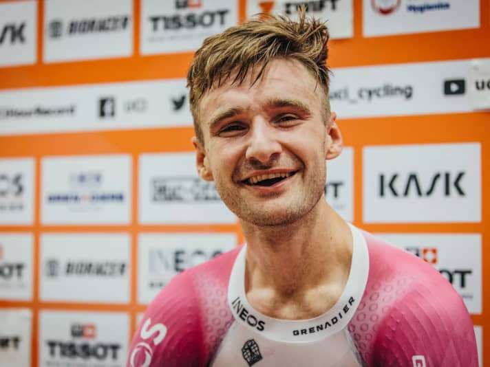 Hourly world record: Filippo Ganna's predecessor Dan Bigham in an ...