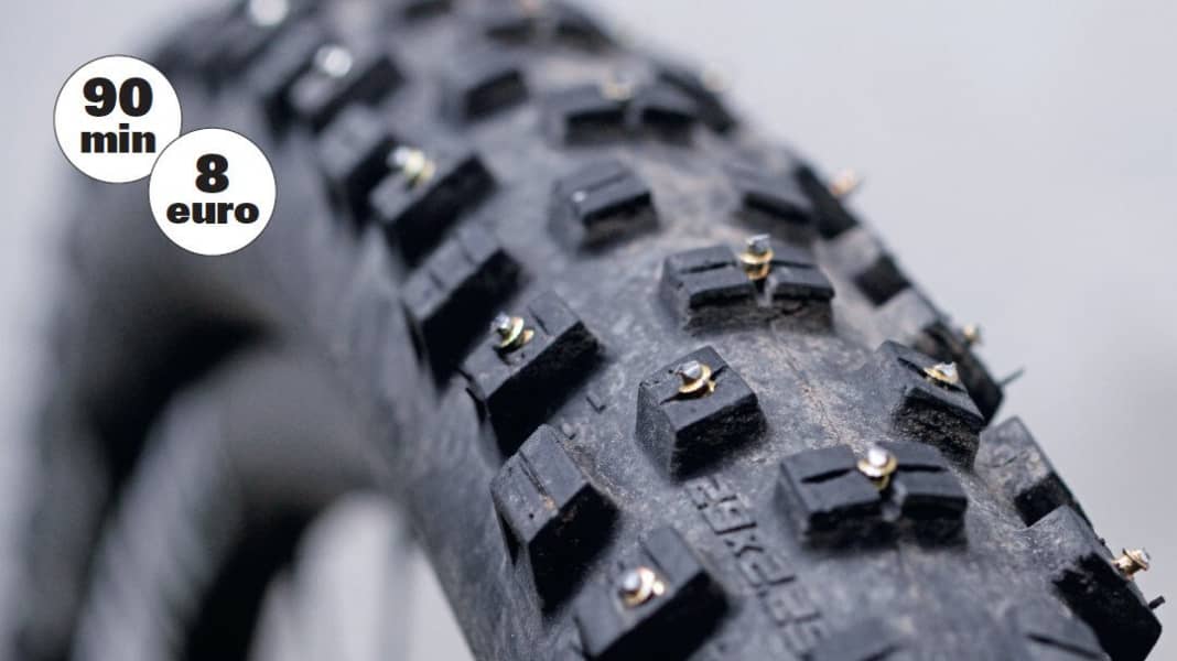 Winter-Tipp: So baut man Spike-Reifen selbst! | BIKE