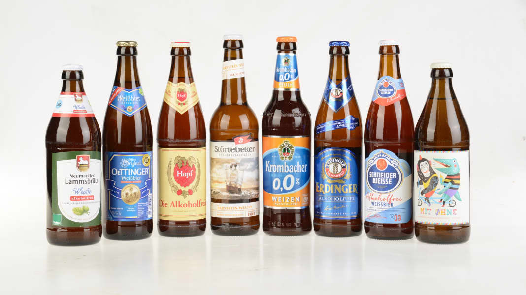 Verkostung: Alkoholfreie Weißbiere - Bierprobe - Alkoholfrei ...