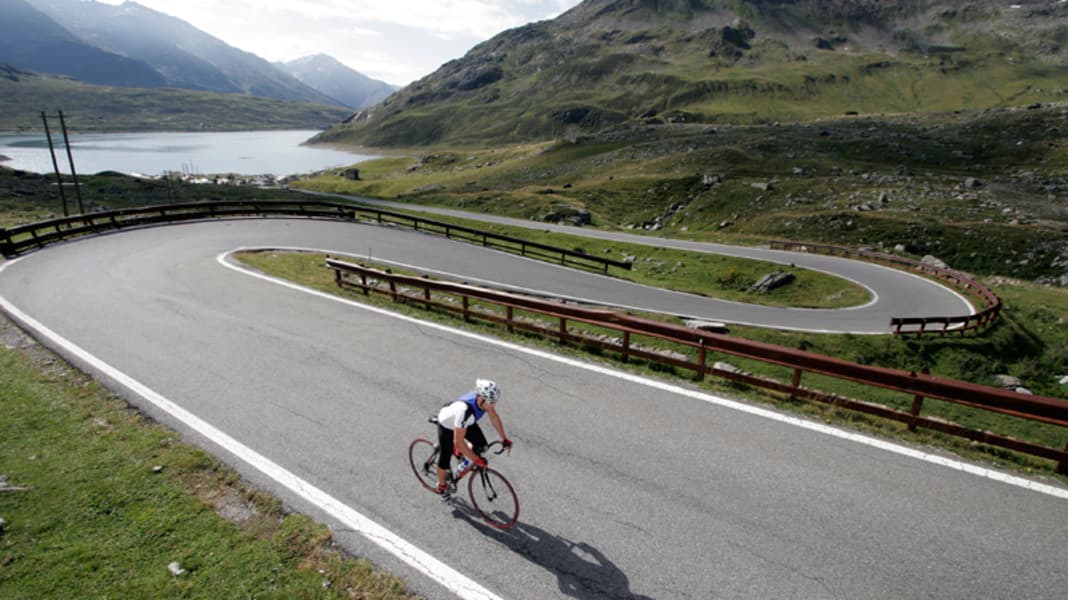 Anstiege in der Schweiz: Splügenpass - Splügenpass: Ein Sahnestück ...