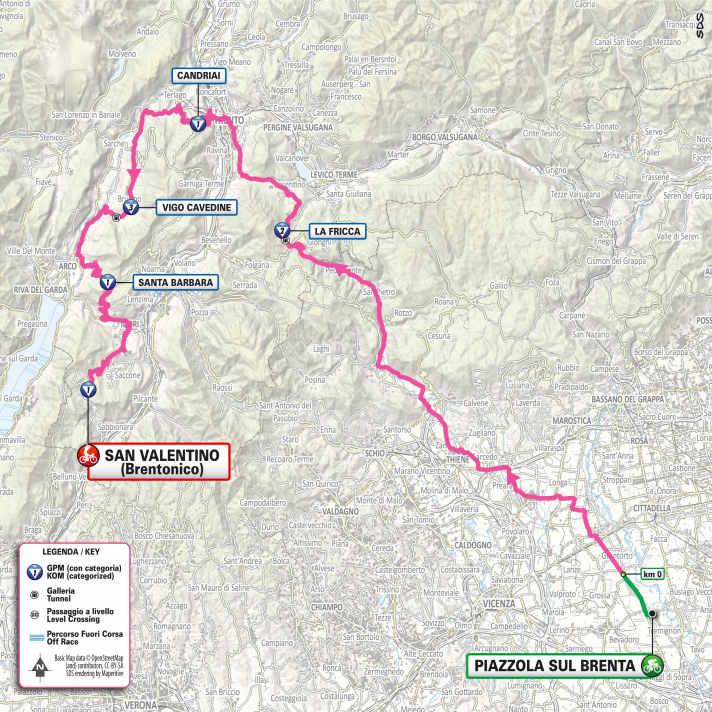 Giro d'Italia 2025: Strecke - alle Etappen der Italien-Rundfahrt | TOUR