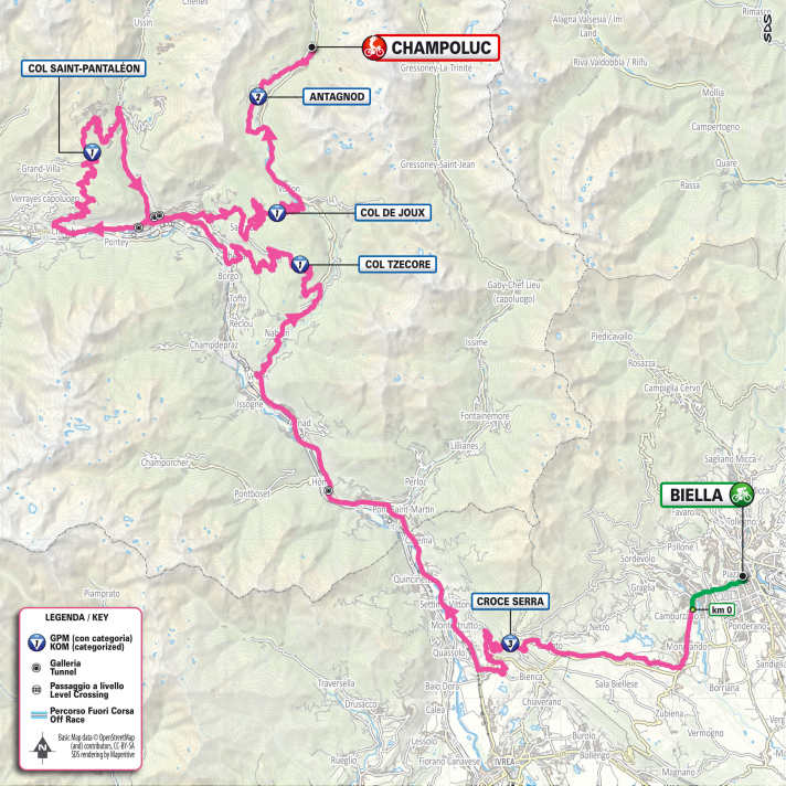 Giro d'Italia 2025: Strecke - alle Etappen der Italien-Rundfahrt | TOUR