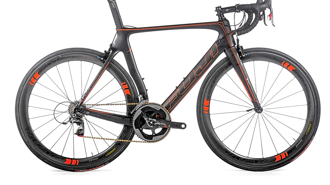 Test 2016 Aero-Rennräder: Fuji Transonic SL - Fuji Transonic SL im Test ...