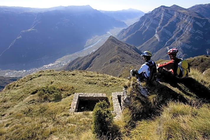 Militär-Trails am Monte Baldo | BIKE