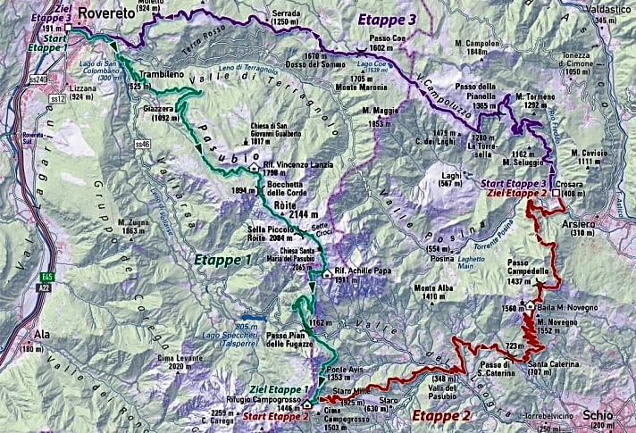 BIKE Revier-Guide Pasubio: 3-Tage-MTB-Tour im Trentino | BIKE