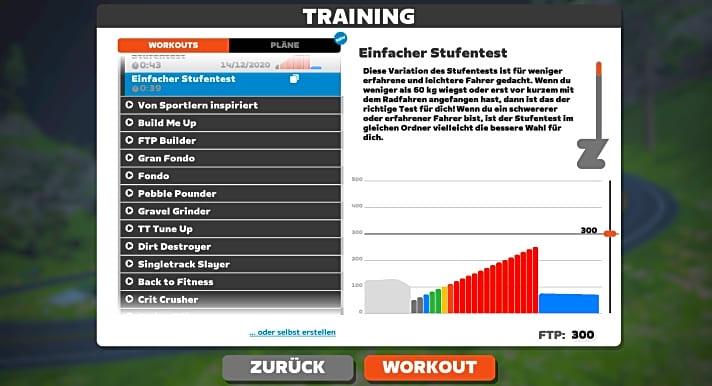 FTP-Test bei Zwift: Leistungs- und Stufentests durchführen und ...