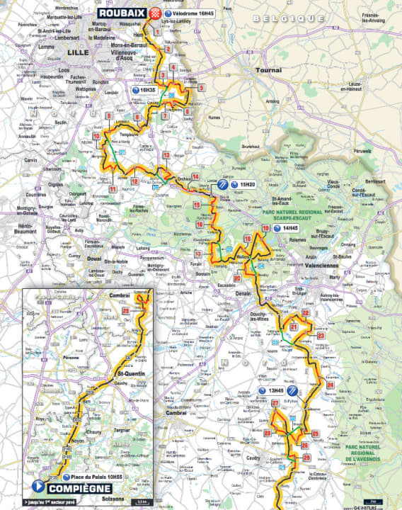 Paris-Roubaix 2017 - Paris-Roubaix-Vorschau: Strecke und Favoriten | TOUR