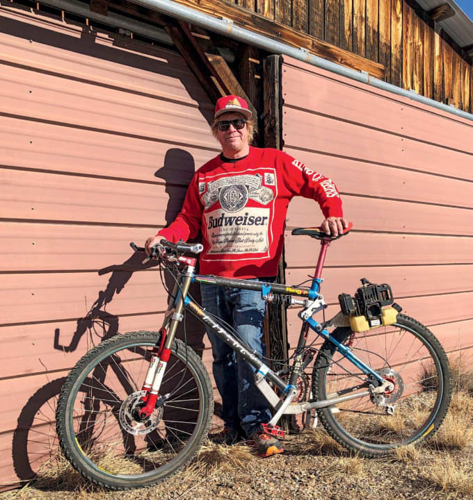 Downhill-Weltmeister Greg Herbold: Ein DH-Bike mit der Kraft der Motorsense | BIKE